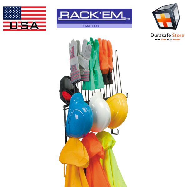 RACK’EM Horizon MFG PPE Storage Rack - Durasafe Shop