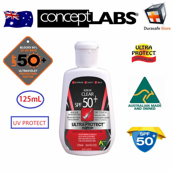 CONCEPT LABS UP5125 Ultra-Protect SPF50+ Sunscreen 125ml Fliptop ...