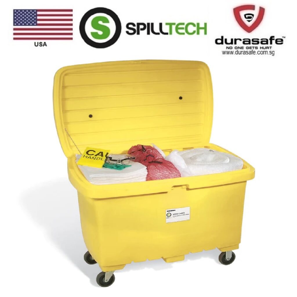 SPKO-CART5 Oil-Only Spill Cart with Wheels - Durasafe Shop