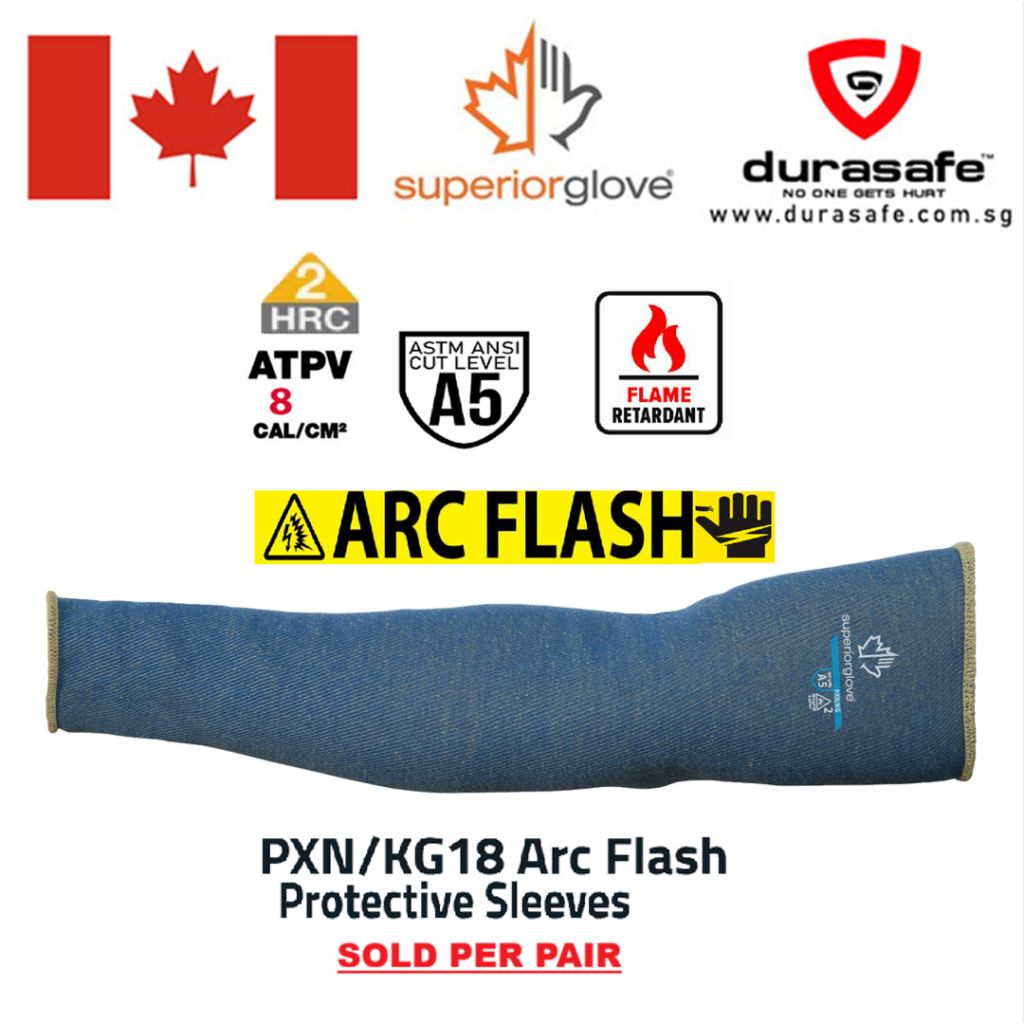 Superior Glove Contender™™ PXN/KG18 Arc Flash and FR 18 INCH CUT A5 ARC ...